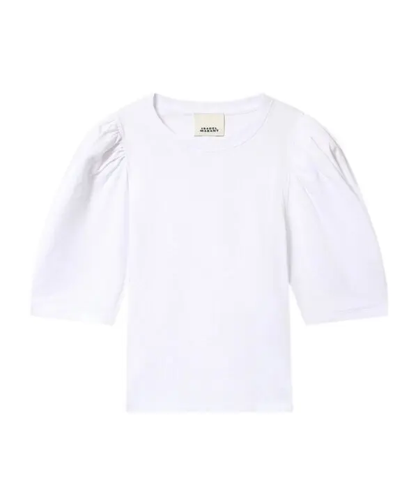 Isabel Marant Étoile Maeliss T-shirt With Puff Sleeves