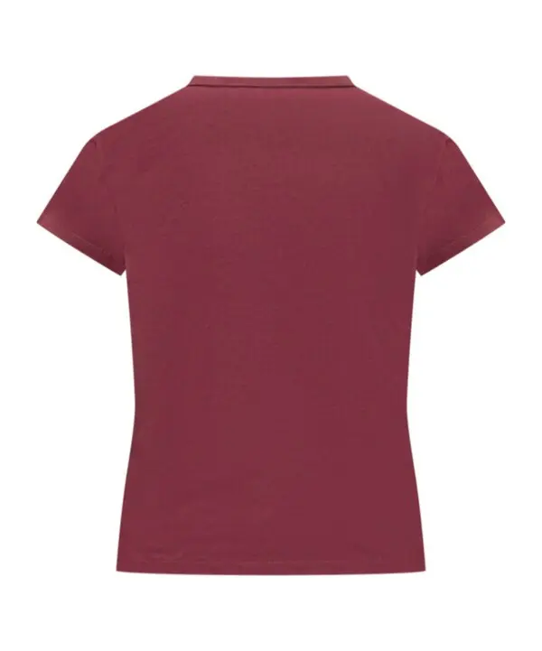 Attico Jersey T-shirt - Burgundy