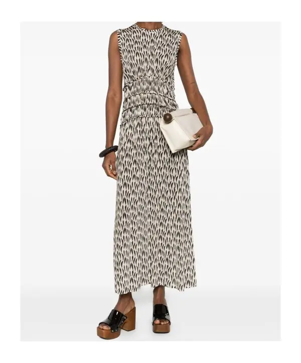 Ulla Johnson Sleeveless Printed Maxi Dress