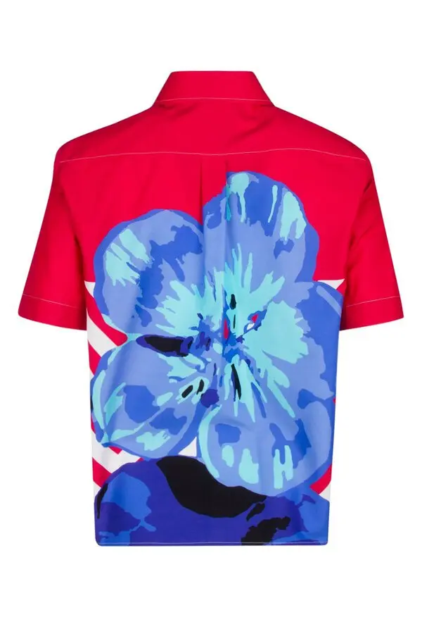 Dior Short-sleeved Embroidered Shirt