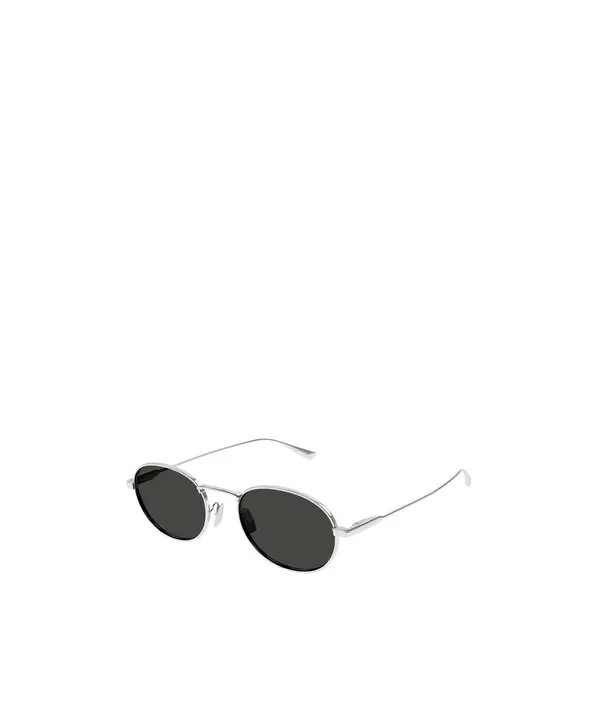 Saint Laurent Round Frame Sunglasses - Silver