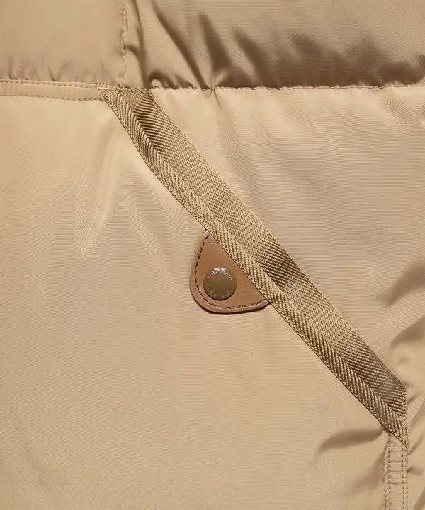 TOM FORD Zipper Cotton Vest - Nude