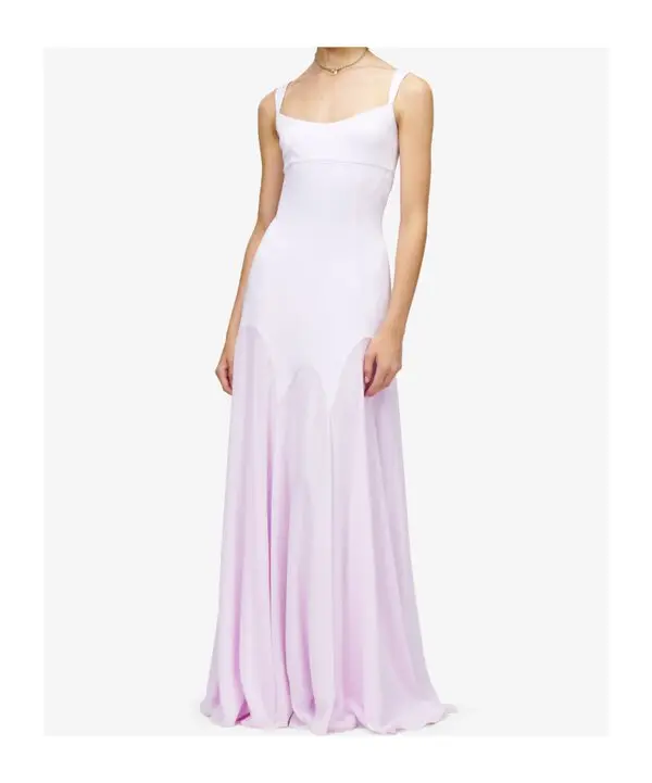 Alexander McQueen Sleeveless Maxi Dress - White