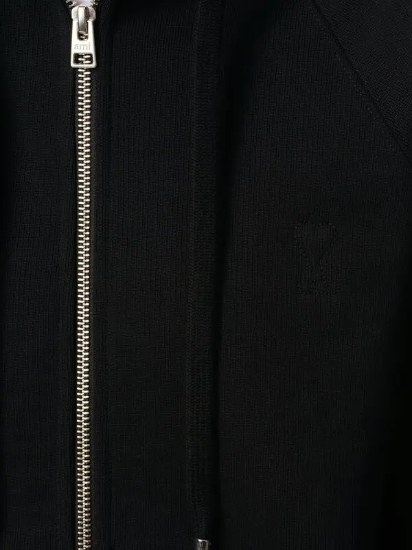 AMI Paris De Coeur Zip-up Hoodie