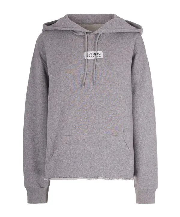 MAISON MARGIELA Drawstring Raw-hem Hoodie