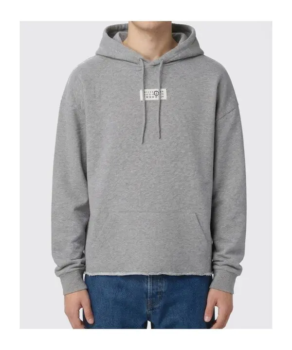 MAISON MARGIELA Drawstring Raw-hem Hoodie