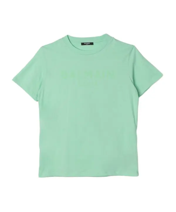 Balmain Logo-print Cotton T-shirt