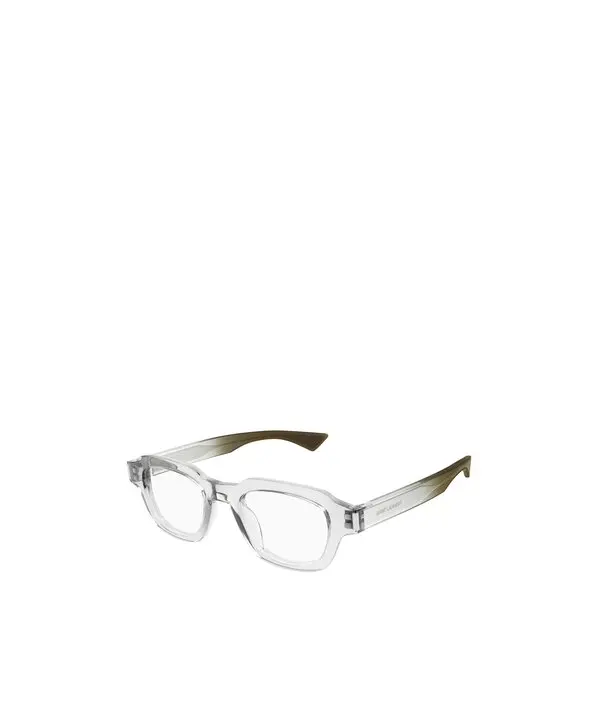 Saint Laurent Square Frame Glasses - White
