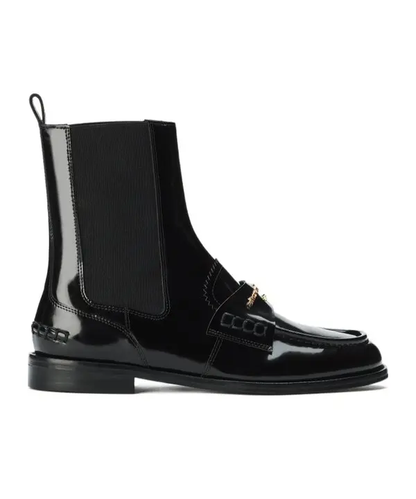 Alexander Wang Carter Ankle Boots With Chain Detailing - Black