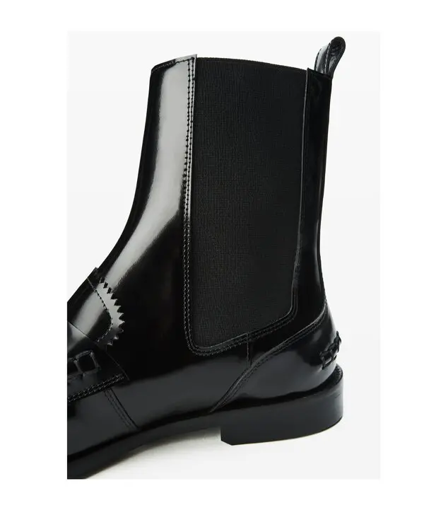 Alexander Wang Carter Ankle Boots With Chain Detailing