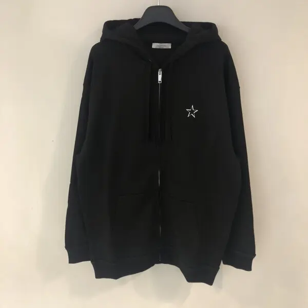Valentino Garavani Vltnstar Zip-up Hooded Jacket