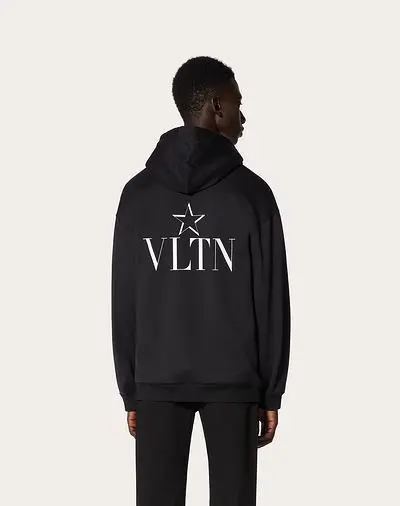 Valentino Garavani Vltnstar Zip-up Hooded Jacket
