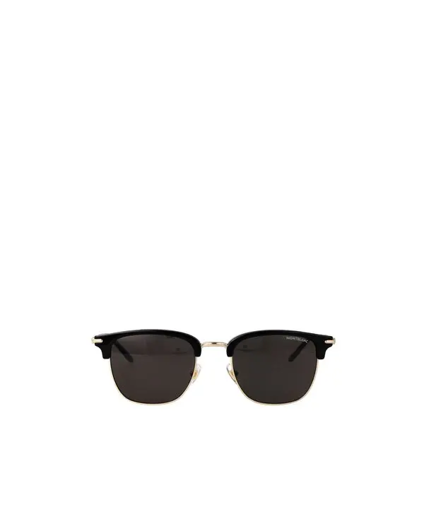 Montblanc Eyewear Square Frame Sunglasses - Black