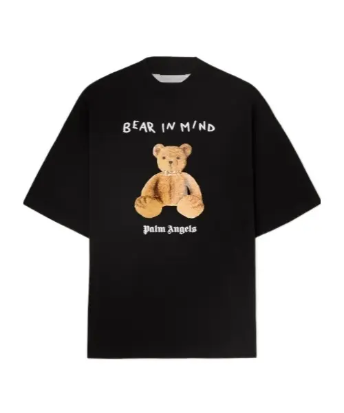Palm Angels Bear Print T-shirt - Black