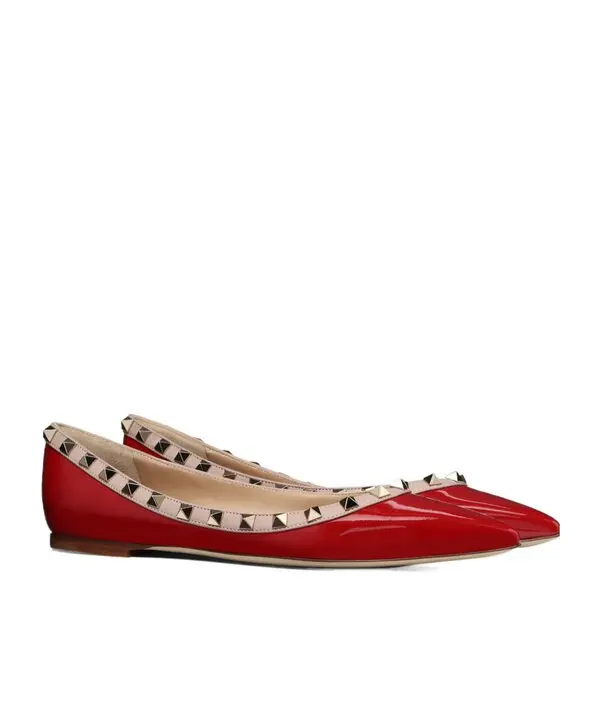 Valentino Garavani Rockstud Ballerina Flats