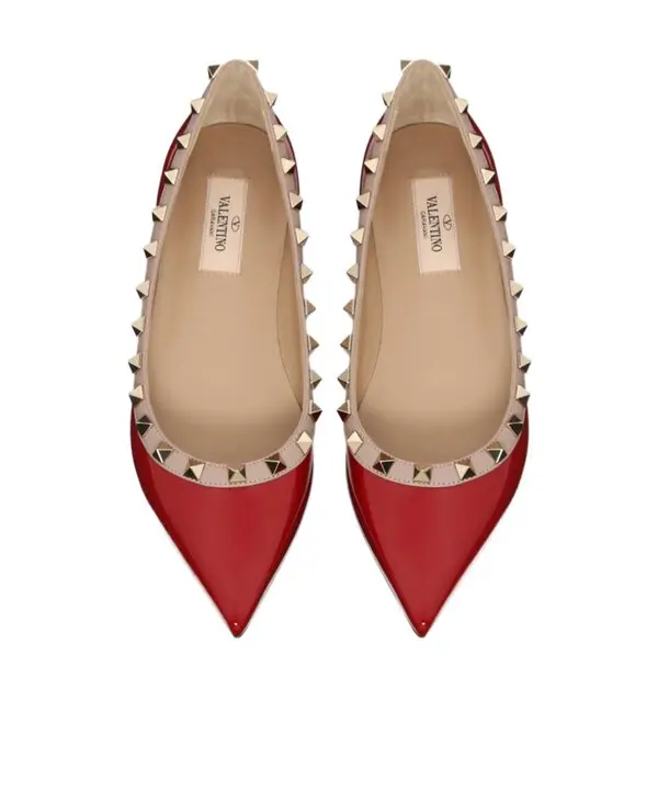 Valentino Garavani Rockstud Ballerina Flats