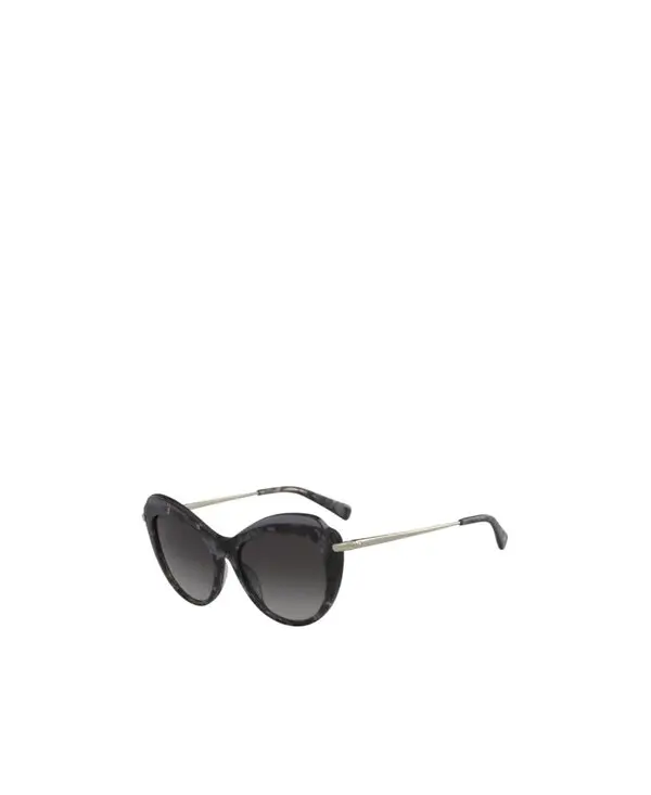 Longchamp Cat Eye Frame Sunglasses - Black