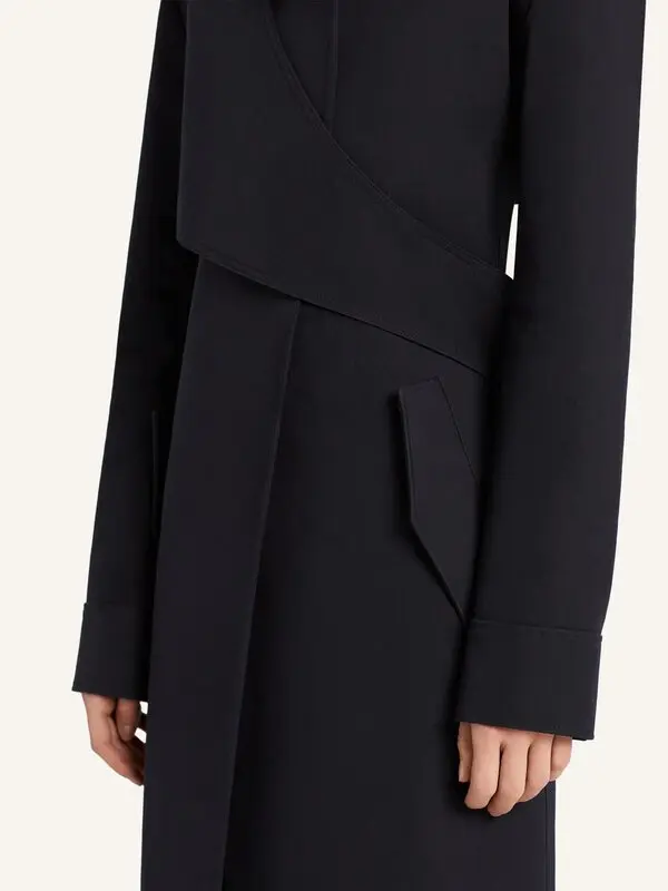 COURREGES Twist Trench Coat