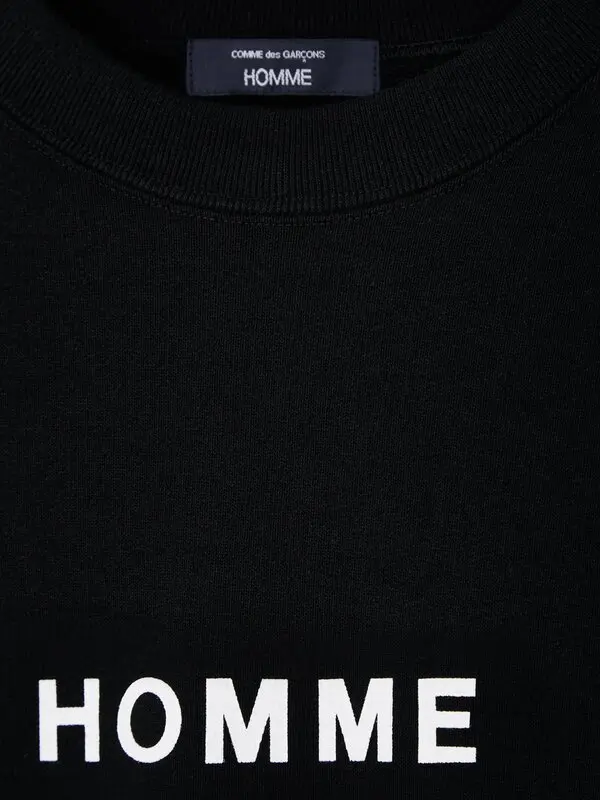 Comme Des Garçons Homme Logo Sweatshirt