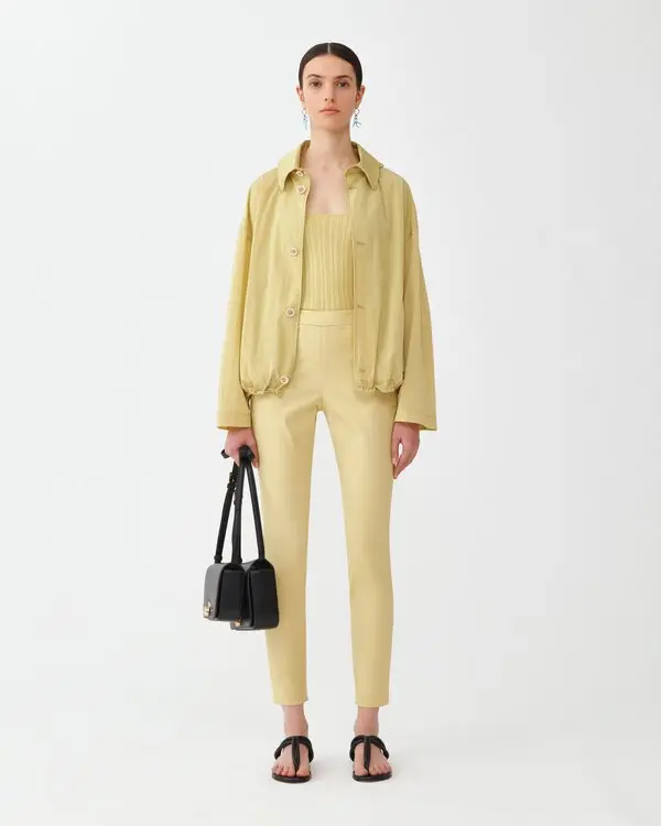 Fabiana Filippi Slim Fit Stretch Poplin Trousers