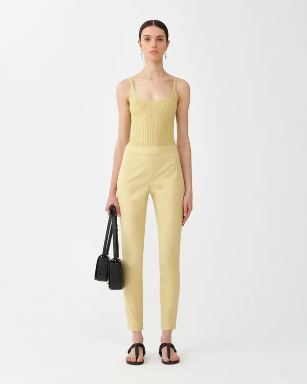 Fabiana Filippi Slim Fit Stretch Poplin Trousers