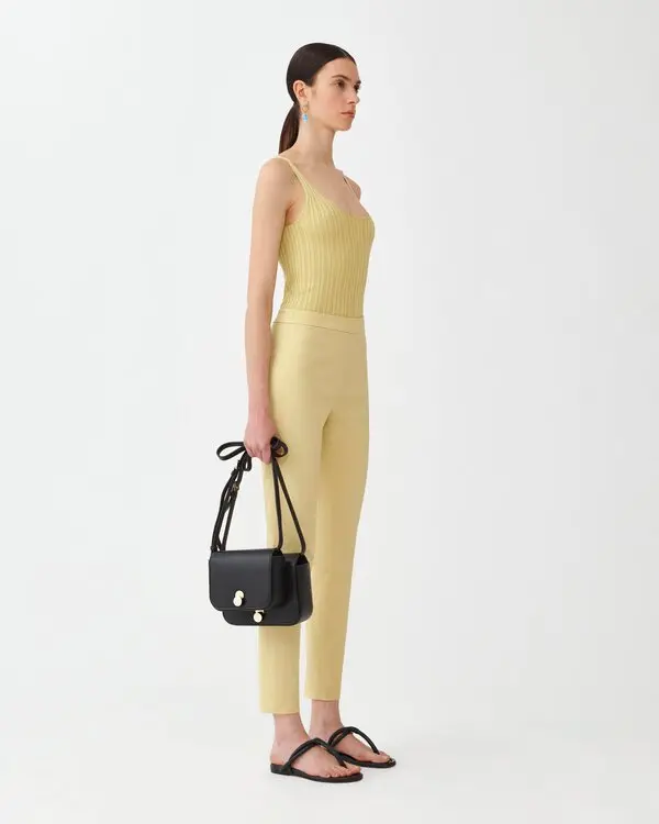 Fabiana Filippi Slim Fit Stretch Poplin Trousers