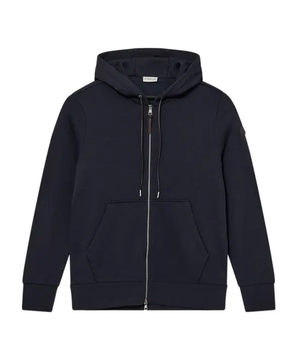 Moncler Logo-appliqué Zip-up Hoodie