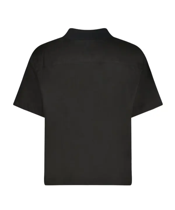Sacai Drawstring Hem Polo Shirt