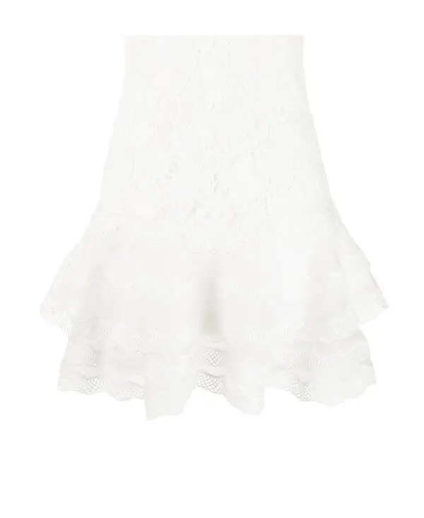 Simkhai Lace-panelled Crepe Dress