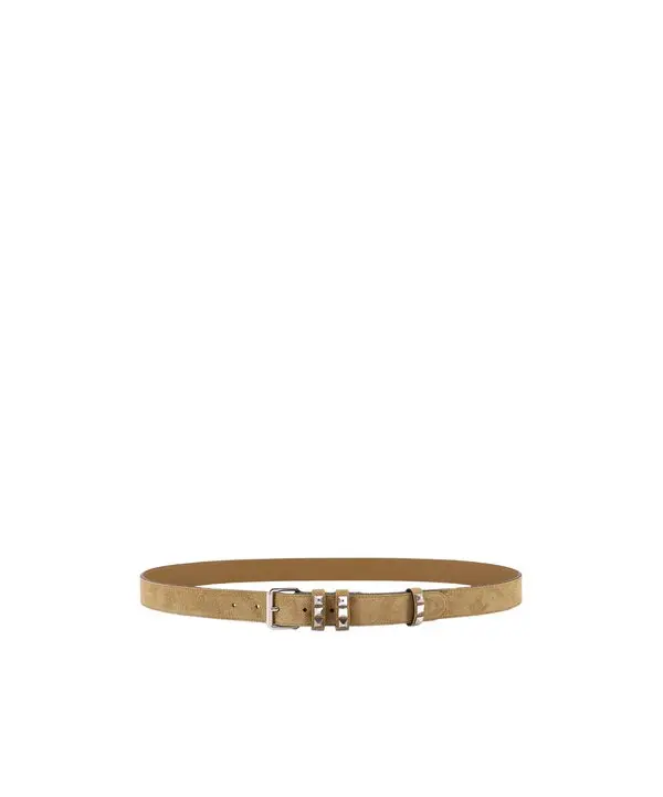 Valentino Garavani Rockstud Buckled Belt - Green