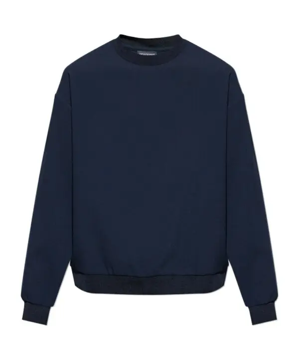 Emporio Armani Long-sleeved Crewneck Sweatshirt