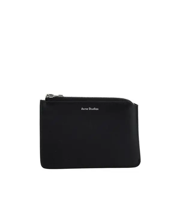 Acne Studios Embossed Logo Wallet - Gray