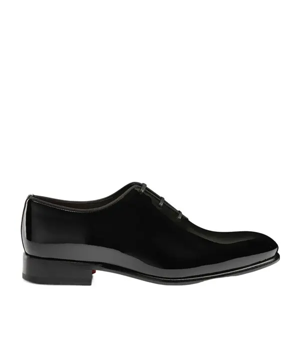 Santoni Pointed Toe Lace-up Sneakers