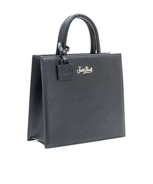 MC2 SAINT BARTH Midi Handle Tote Bag - Black