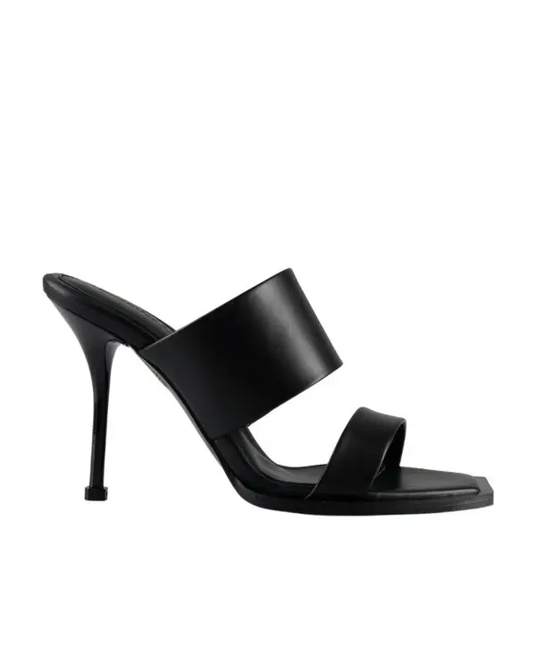 Alexander McQueen Square-toe Heeled Sandals