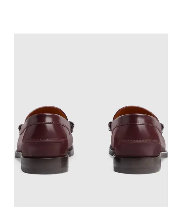Gucci Interlocking G Loafers - Red