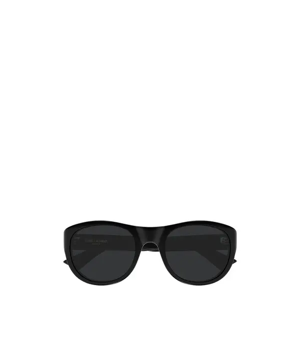 Saint Laurent Oval Sunglasses - Black
