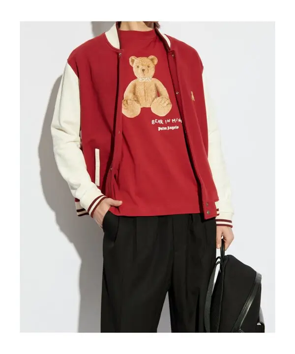 Palm Angels Bear In Mind" Bomber Jacket