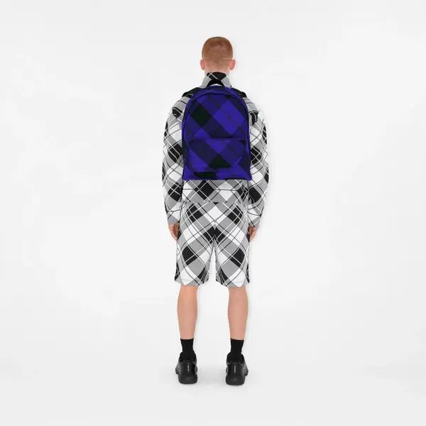 Burberry Shield Checkered Backpack
