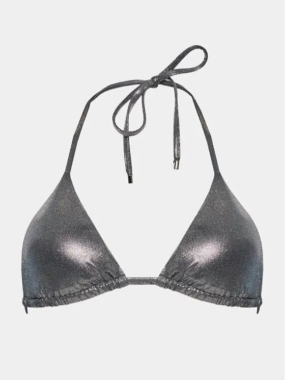 Emporio Armani Logo Triangle Bikini Set - Gray