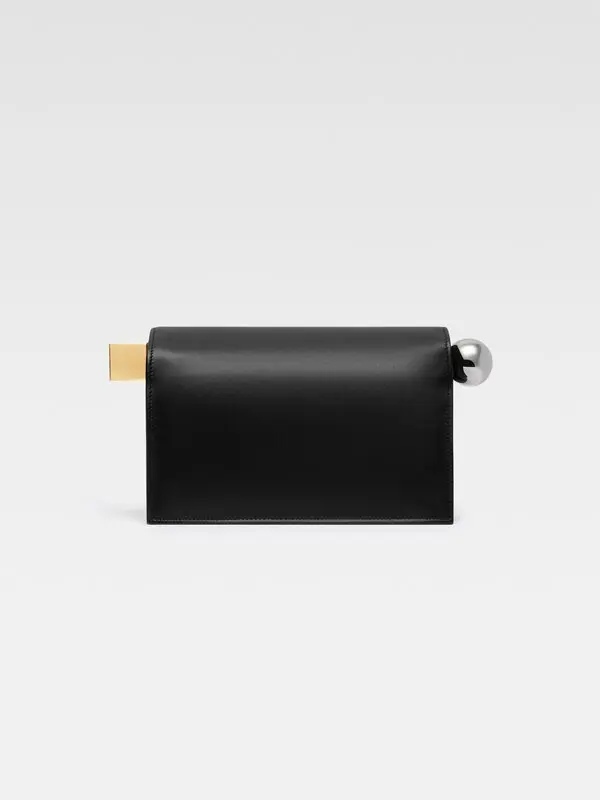 Jacquemus Rond Carré Logo Plaque Clutch Bag - Red