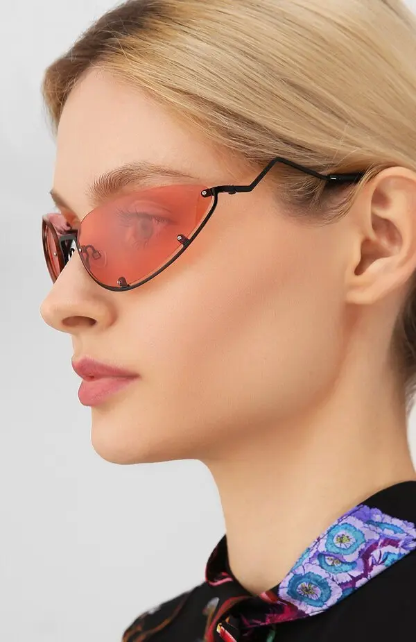 Kenzo Logo Cat Eye Sunglasses