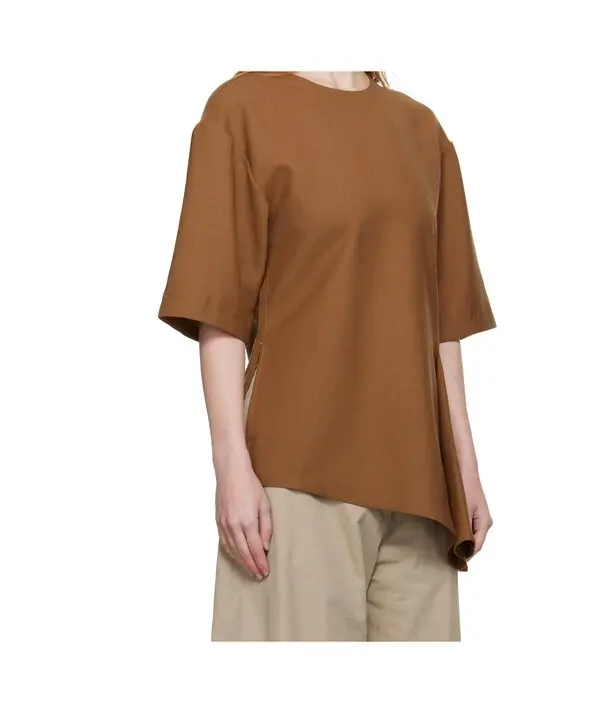 Studio Nicholson Vichy Top - Brown