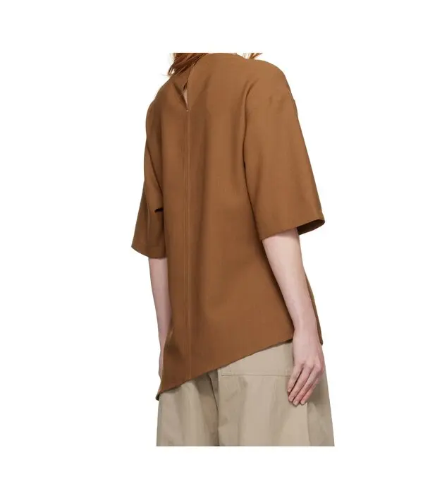 Studio Nicholson Vichy Top - Brown