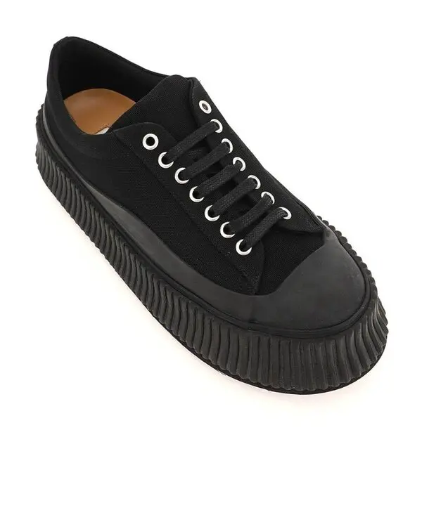 JIL SANDER Platform Sole Lace-up Sneakers