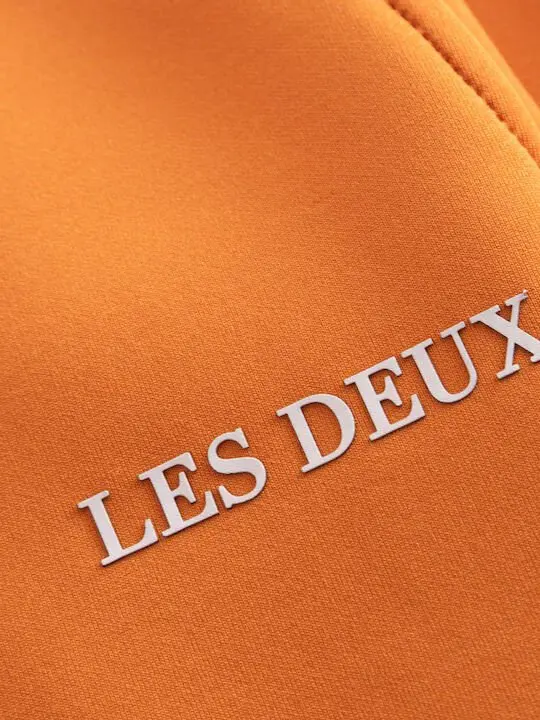 LES DEUX Logo Drawstring Shorts