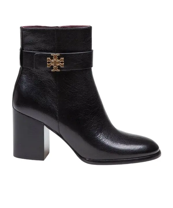 Tory Burch T Lock Heeled Ankle Boots