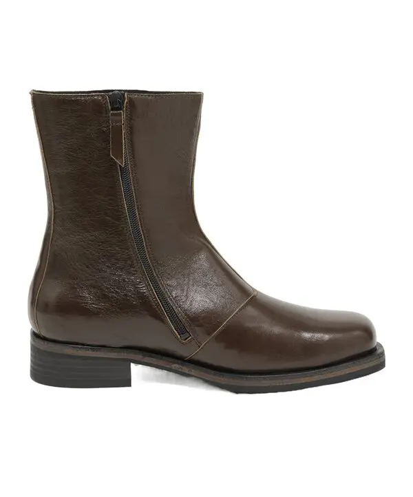 Our Legacy Camion Ankle Boots - Olive
