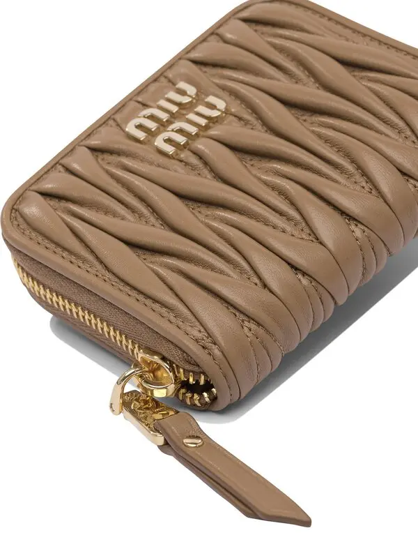 Miu Miu Matelassé Coin Purse