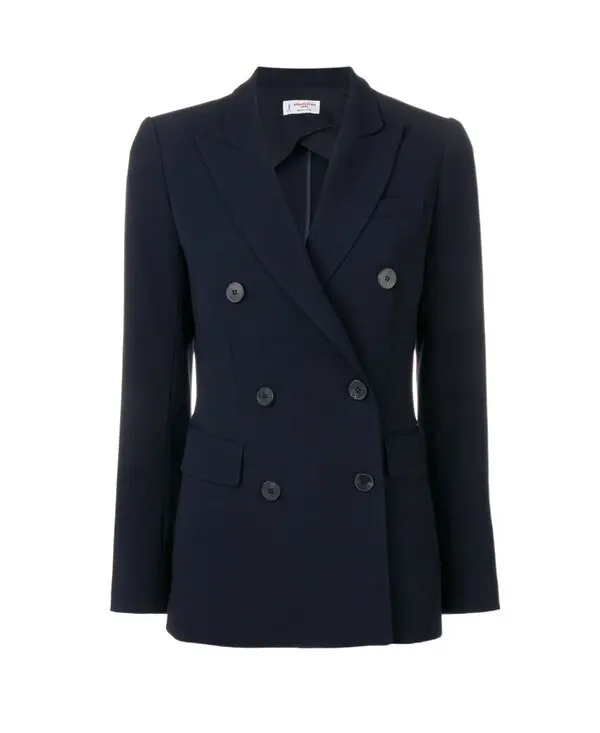 Alberto Biani Double Breasted Jacket - Black